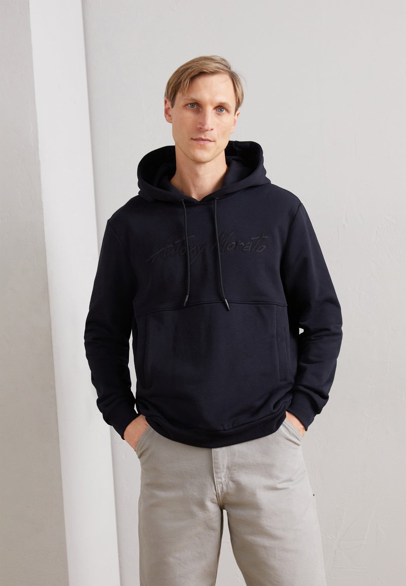 Antony Morato HOODIE REGULAR FIT WITH EMBROIDERED LOGO - Jersey con ...