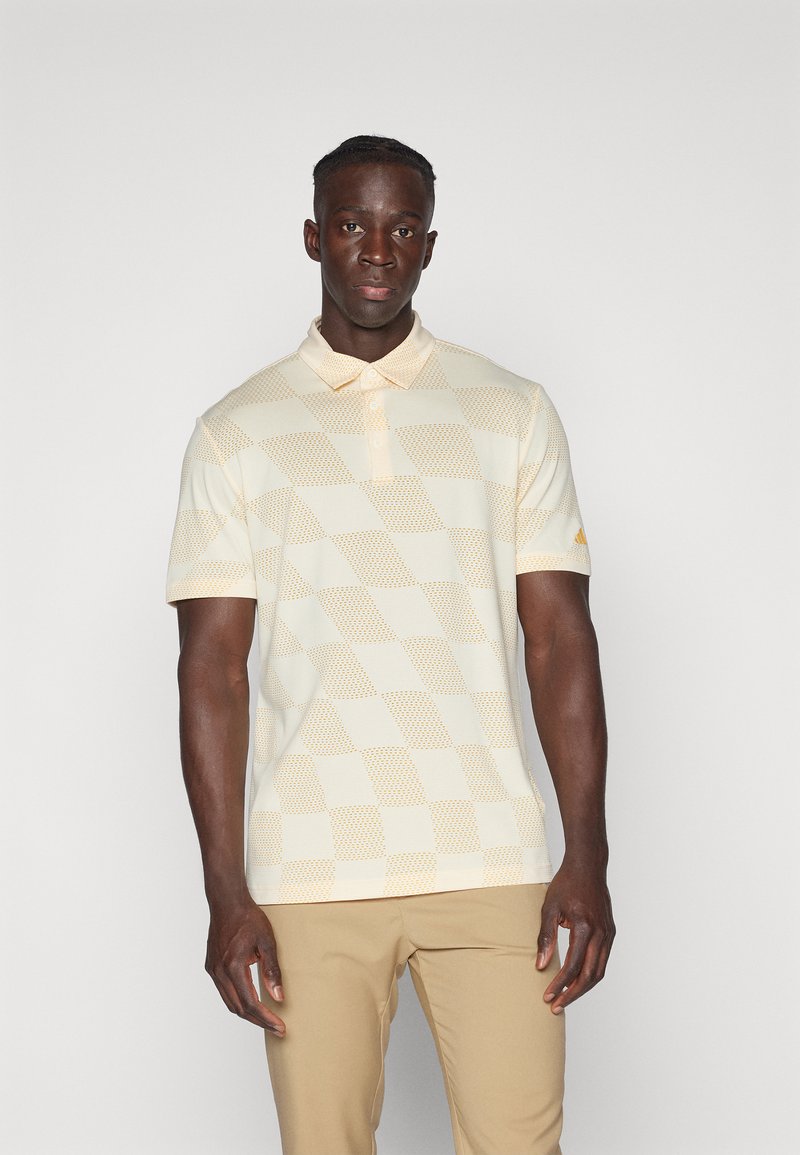 adidas Golf ULTIMATE TEXTURED - Polo - ivory/avorio - Zalando.it