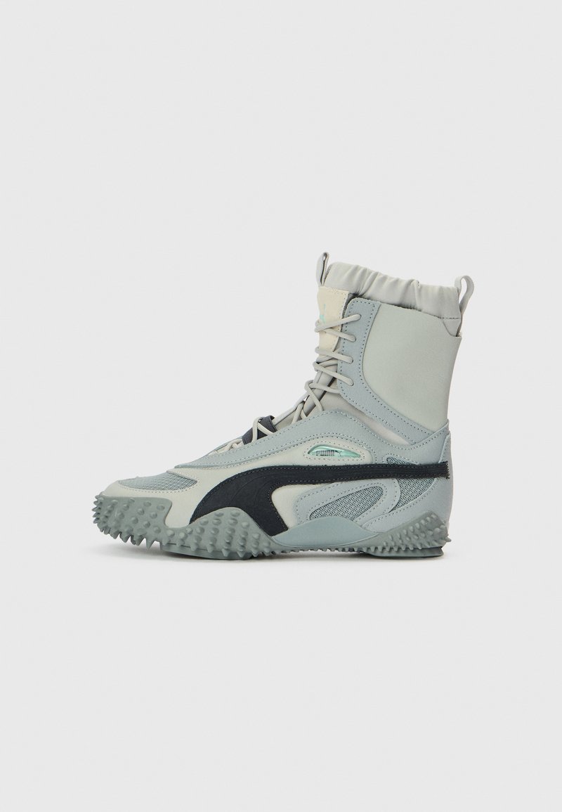 Puma MOSTRO MID - Stivaletti stringati - cool light gray/cool mid gray ...
