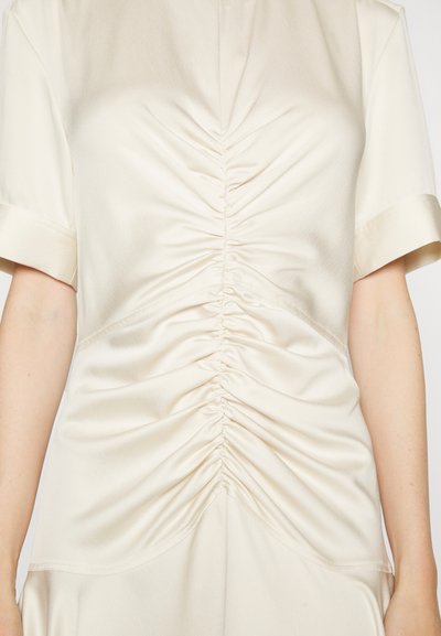 AKNVAS WHITNEY SHORT DRESS - Vestido de cóctel - ivory/crema - Zalando.es