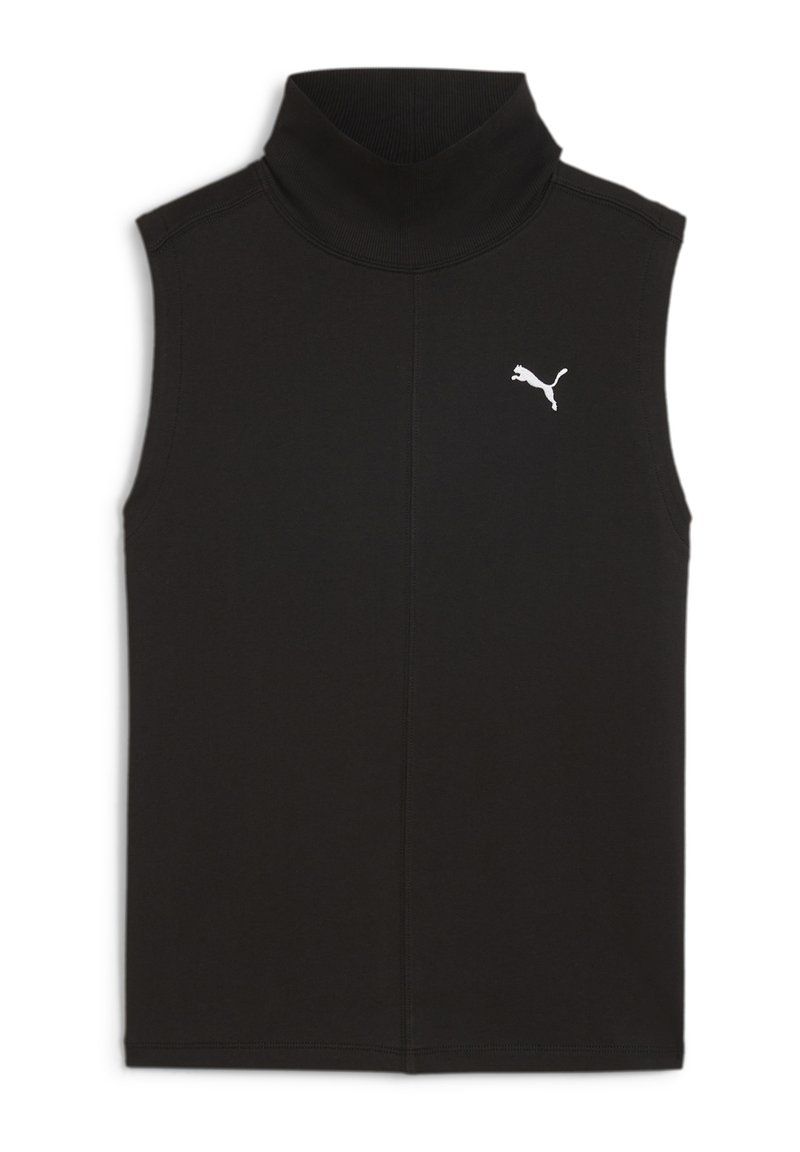 Puma MIT STEHKRAGEN - Viršus - black/juoda - Zalando.lt