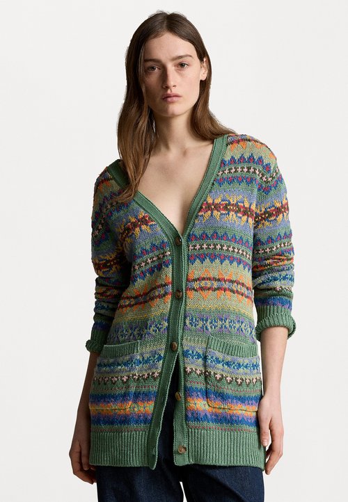 Falconeri Strickjacke - natürlich natural/sand - Zalando.ch