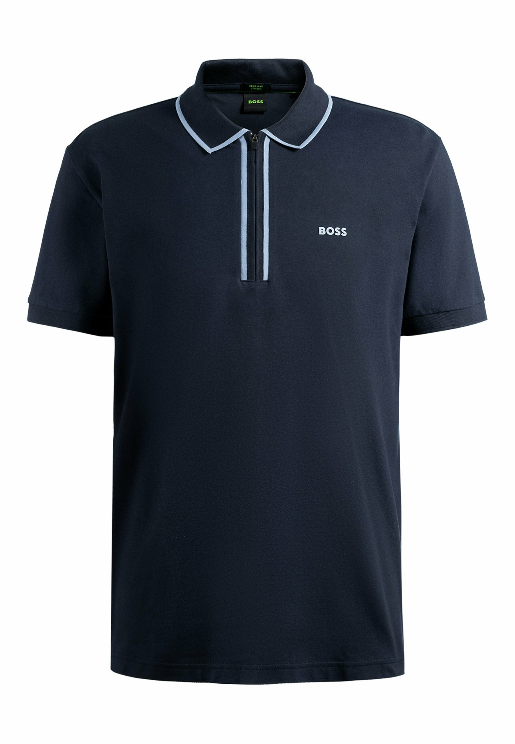 BOSS PHILIX TAPE Polo dark blue two bleu marine ZALANDO.FR