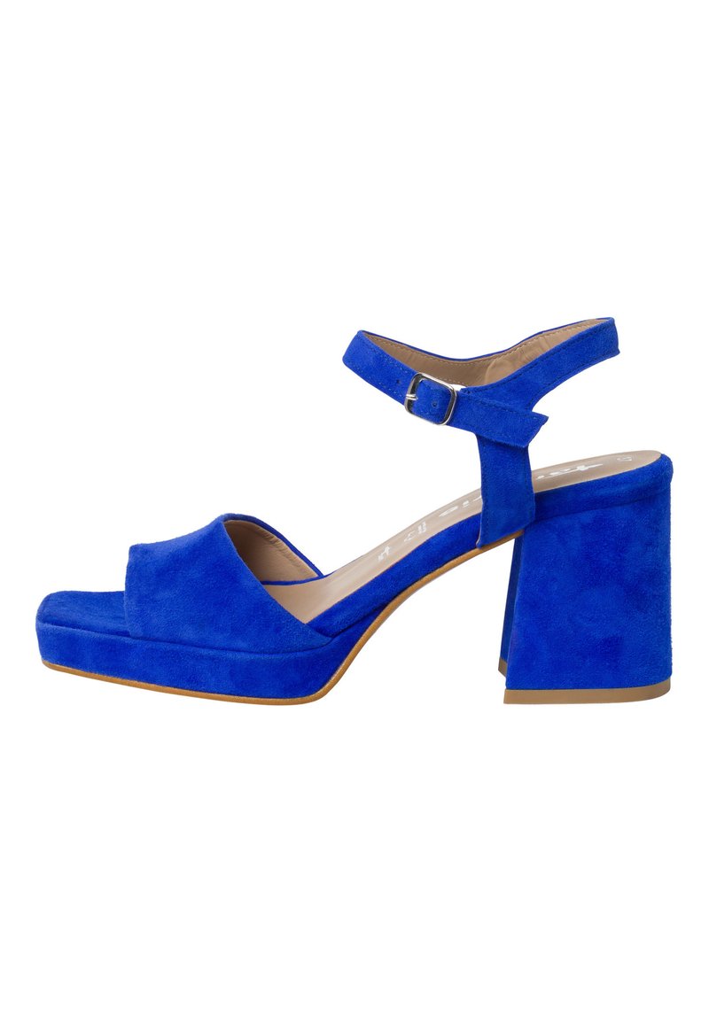 Tamaris Platform sandals - royal blue/blue - Zalando.de