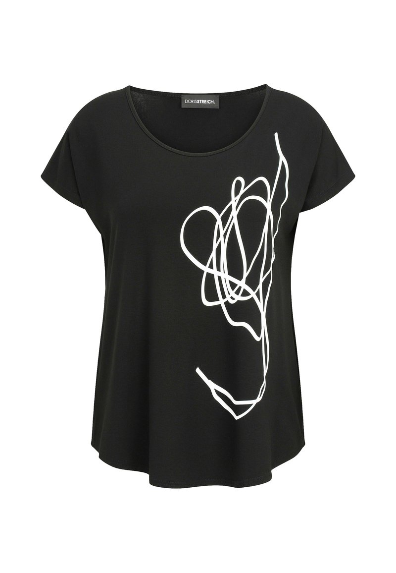 DORIS STREICH Print T-shirt - schwarz/black - Zalando