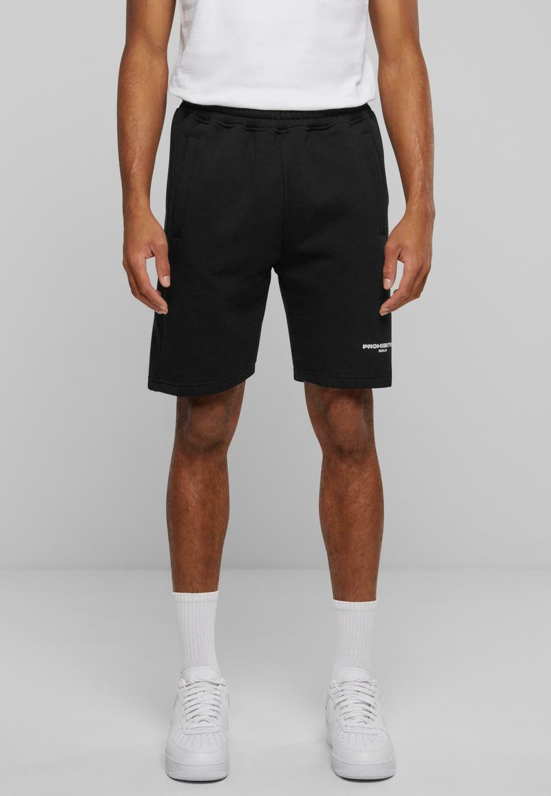 PROHIBITED Shorts - black berlin/black denim - Zalando.at
