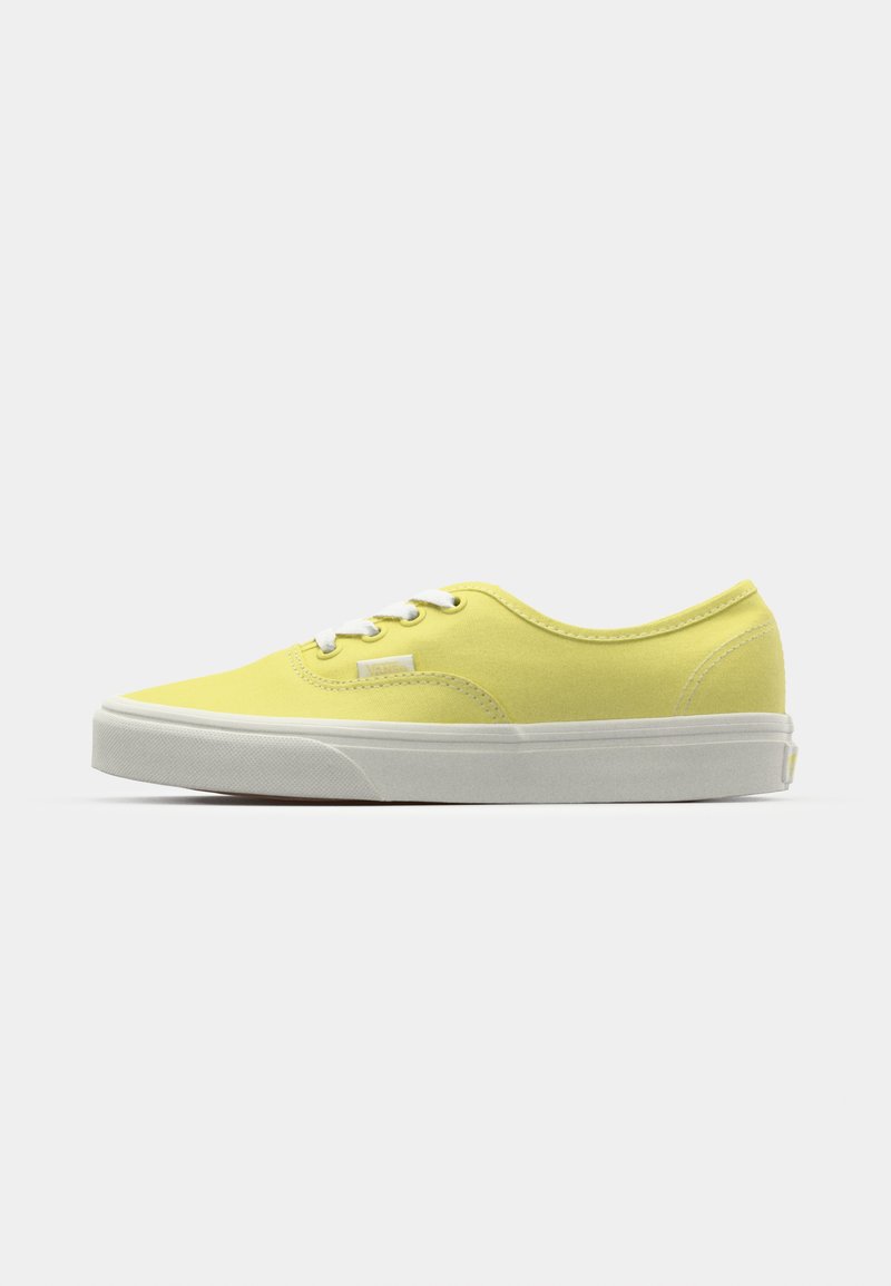 Vans AUTHENTIC UNISEX - Trainers - pastel canary yellow/yellow ...