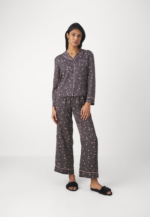 ONLY ONLCOZY SET - Pyjamas - light grey melange/lysegrå-melert - Zalando.no