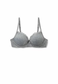 Tezenis Soutien-gorge push-up - - 071y - stone grey/denim indigo ...