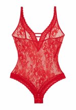 Yamamay XMAS JOLLY - Body - rosso floreale/röd - Zalando.se
