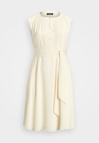 Lauren Ralph Lauren Woman JILLEAH SHORT SLEEVE DAY DRESS - Skjortekjole - mascarpone cream ...