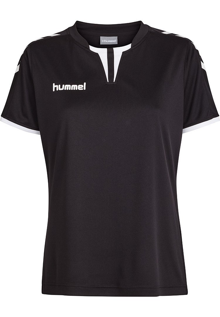 Hummel CORE SS - T-Shirt print - black pr/schwarz meliert - Zalando.de