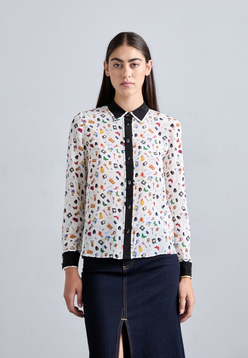 Alice + Olivia Button-down blouse - lunch break/multi-coloured - Zalando