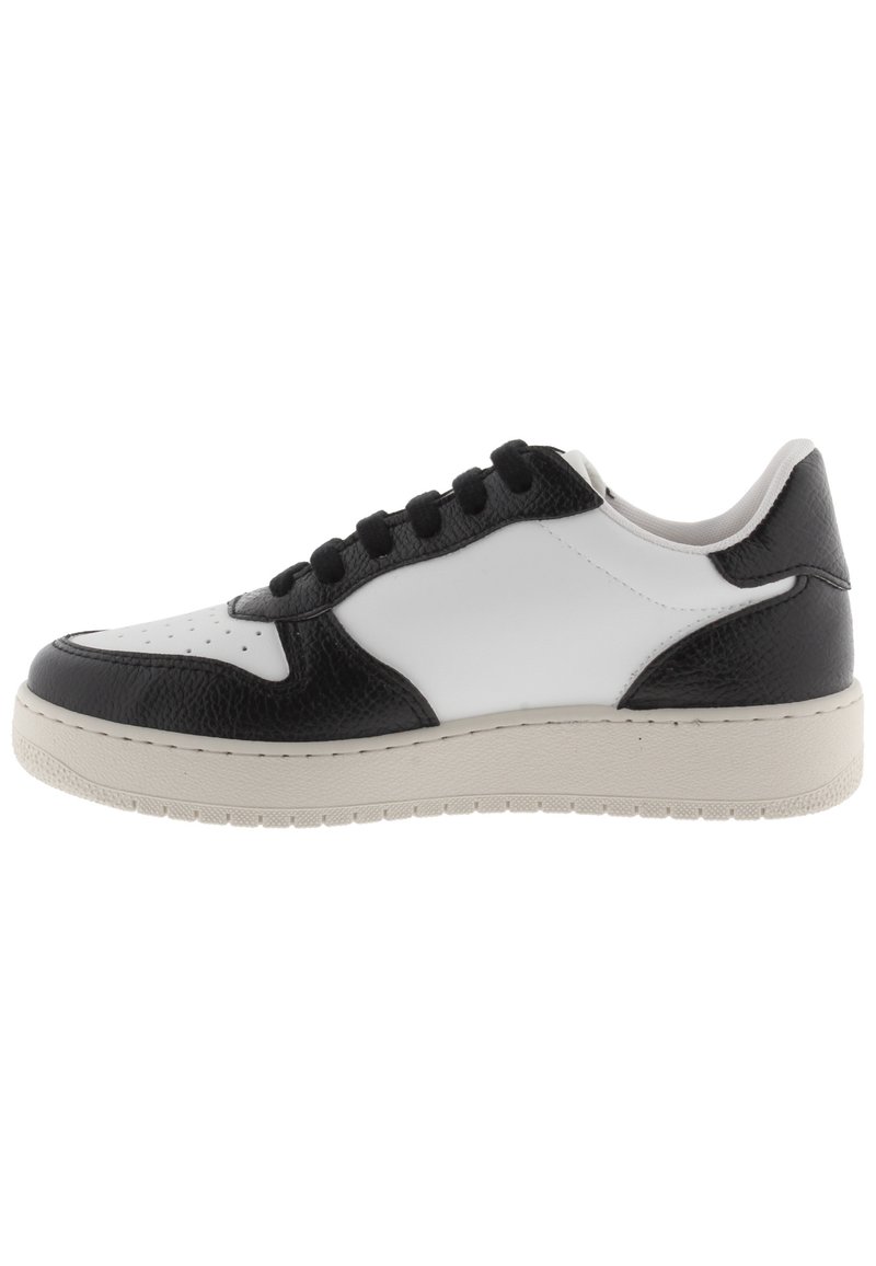 Victoria Shoes MADRID METAL EFECTO PIEL - Sneakers laag - black/zwart ...