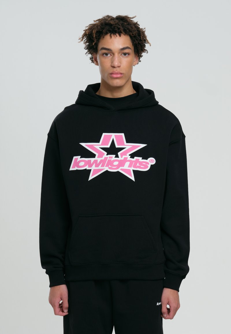 LOW LIGHTS STUDIOS® SUPERSTAR HOODIE - Sweatshirt - black/svart ...