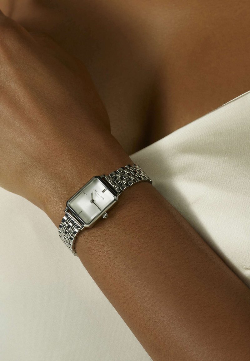 Rosefield OCTAGON XS - Uhr - silver-coloured/silberfarben - Zalando.de