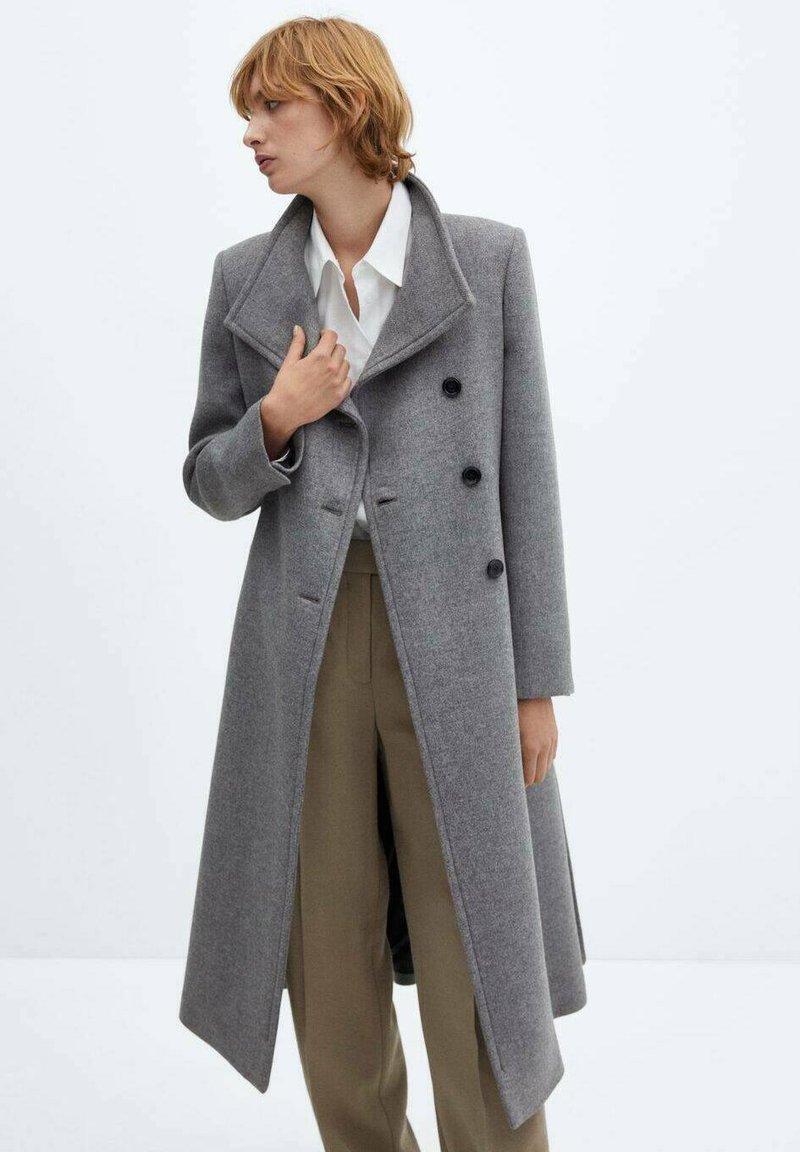 Mango SIRENITA - Klasický kabát - šedá - Zalando.cz