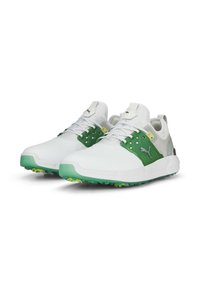 Puma Golf IGNITE ARTICULATE AZALEA - Golfsko - white flat light gray ...