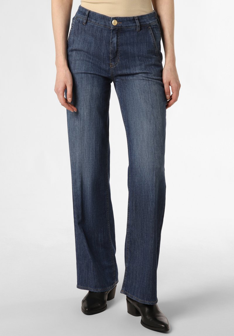 Rosner AUDREY - Bootcut jeans - blue stone/dark blue - Zalando.de