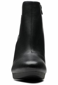 Clarks Botines de tacón - black leather/negro - Zalando.es