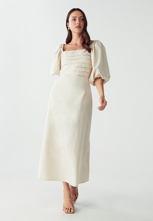 WILLA MARRA - Maksihame - stone/nude - Zalando.fi