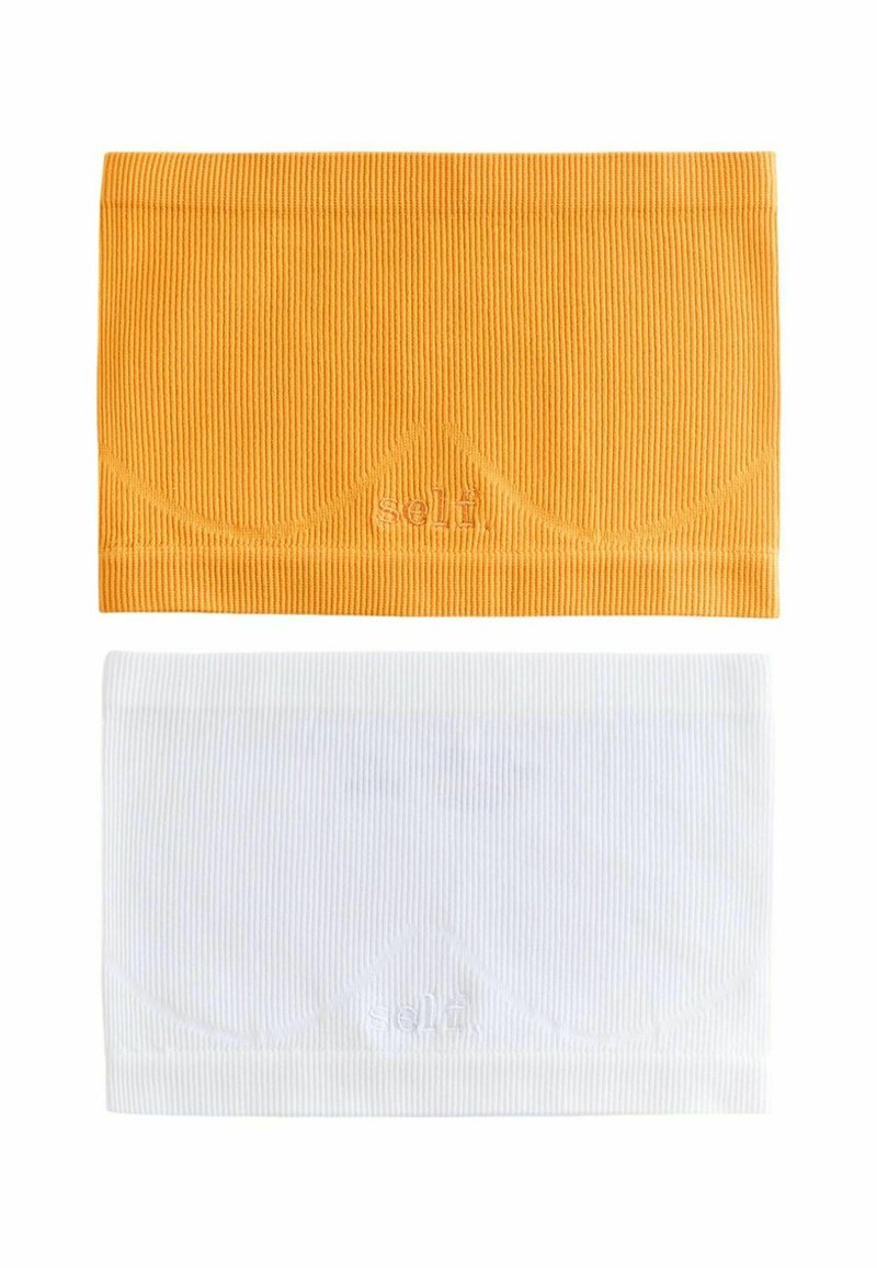 Self. 2 PACK - Olkaimettomat/muut rintaliivit - white coral/valkoinen ...