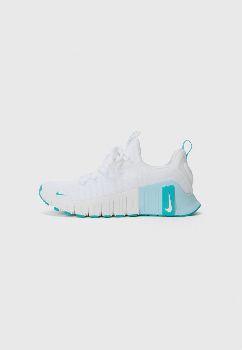 Nike Performance FREE METCON 6 - Tréningová obuv - white/dusty cactus ...