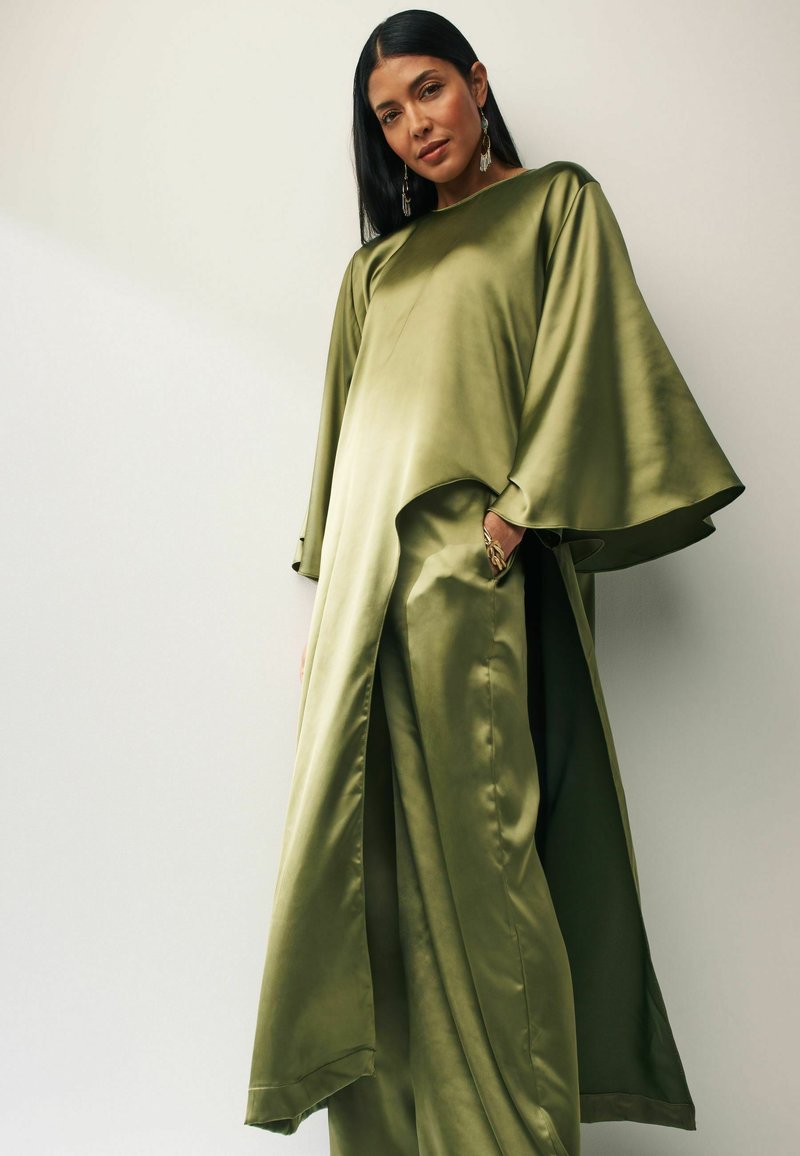 Next LONGLINE - Blouse - green/groen - Zalando.nl