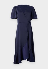 YAS YASTHEA WRAP DRESS - Occasion wear - evening blue/dark blue ...