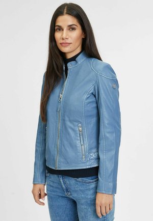 H.I.S SAIMINA - Lederjacke - blue/blau - Zalando.de