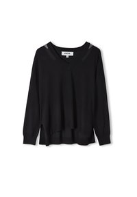 Ipekyol TRANSPARENT - Pullover - black/noir - ZALANDO.FR