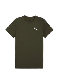 Puma TEE - T-shirts basic - dark olive/grøn - Zalando.dk