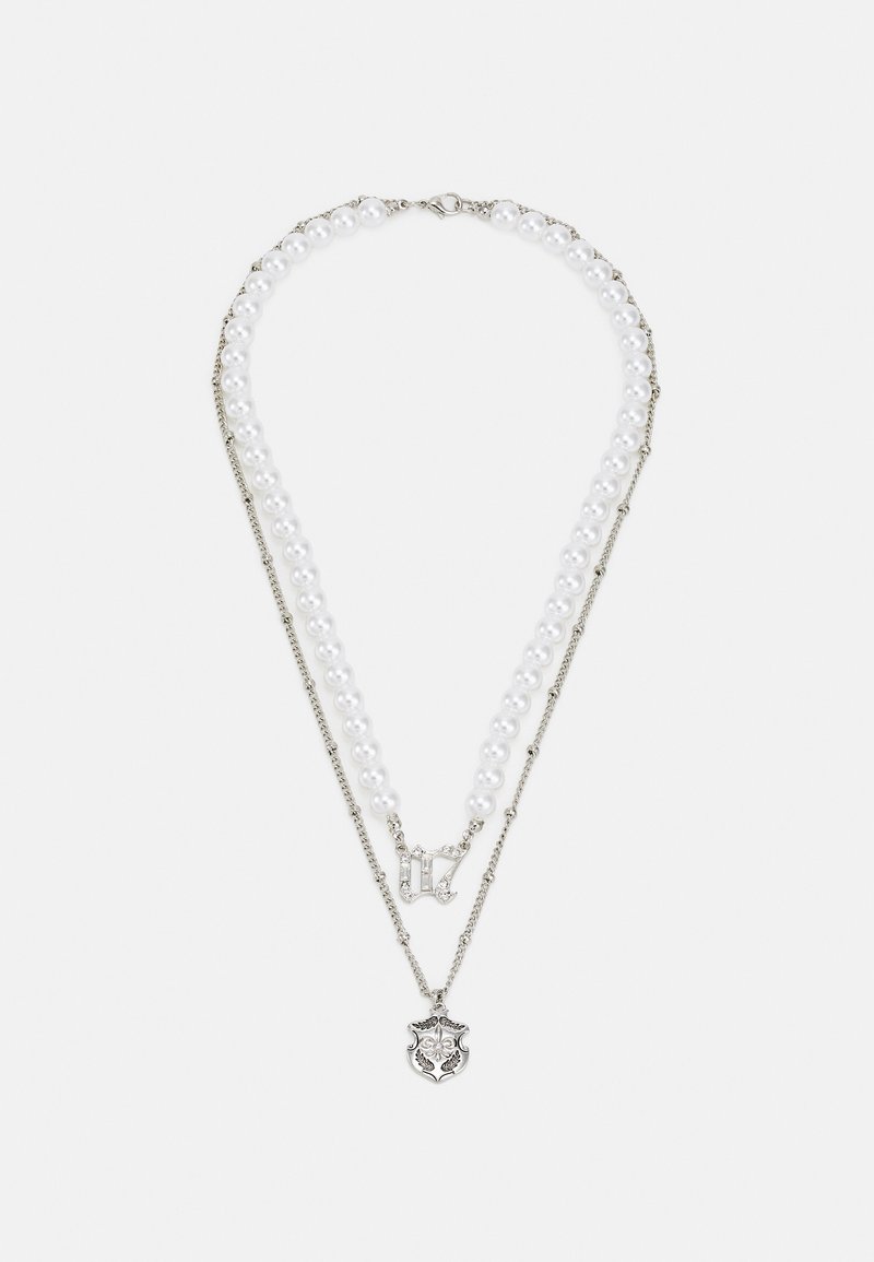 Uncommon Souls CHAIN MULTIROW Collier Silver coloured argent uncommon-souls-chain-multirow-collier-silver-coloured-argent