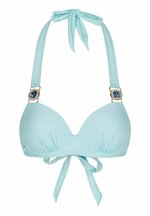 Moda Minx AMOUR - Haut de bikini - baby blue/turquoise - ZALANDO.FR