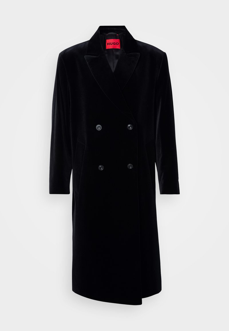 HUGO MENCI - Manteau classique - black/noir - ZALANDO.FR