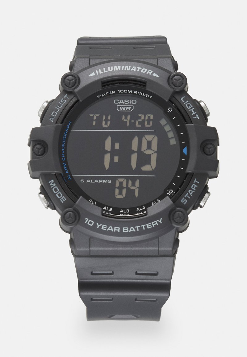 Casio Digital watch - grey - Zalando.co.uk
