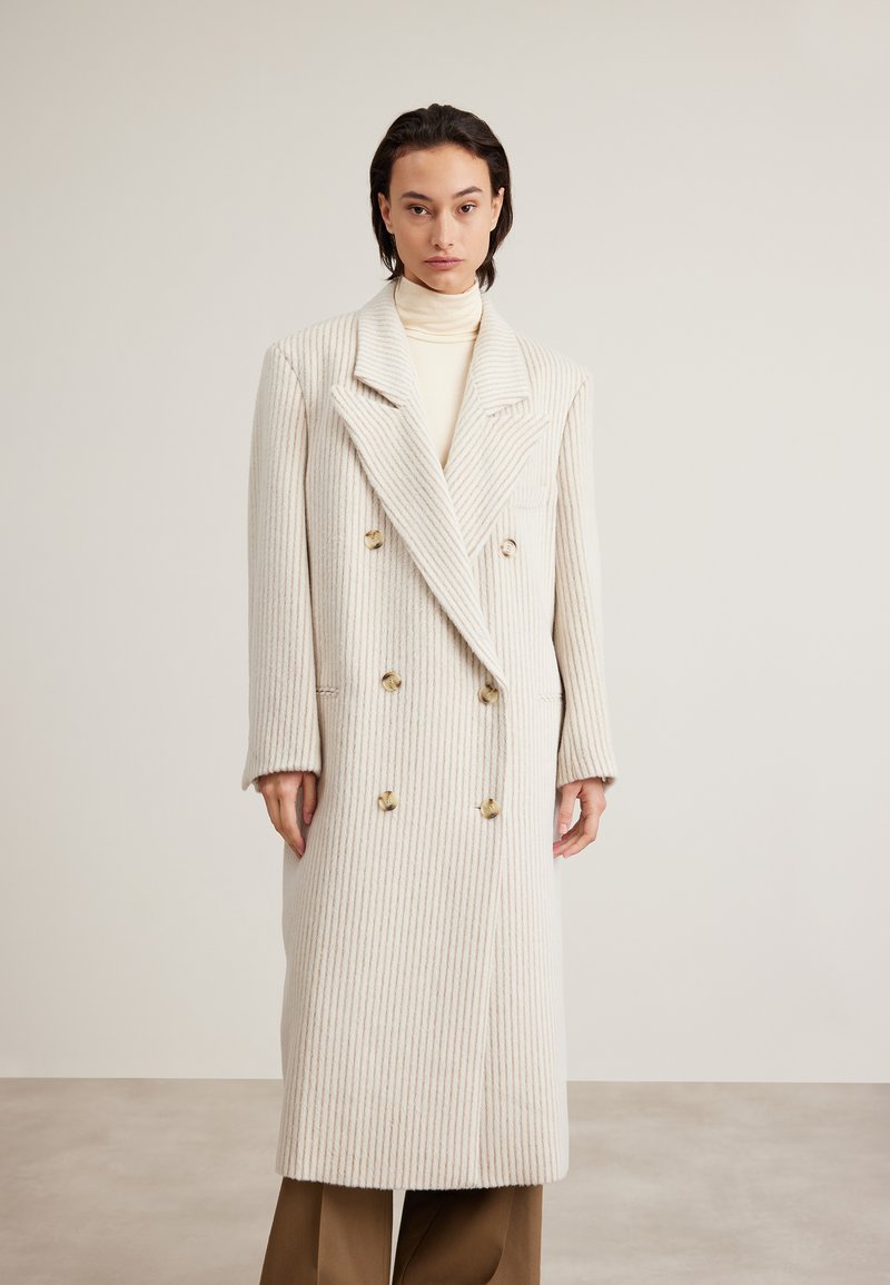 BOSS Klassisk kappa / rock - open white/vit - Zalando.se