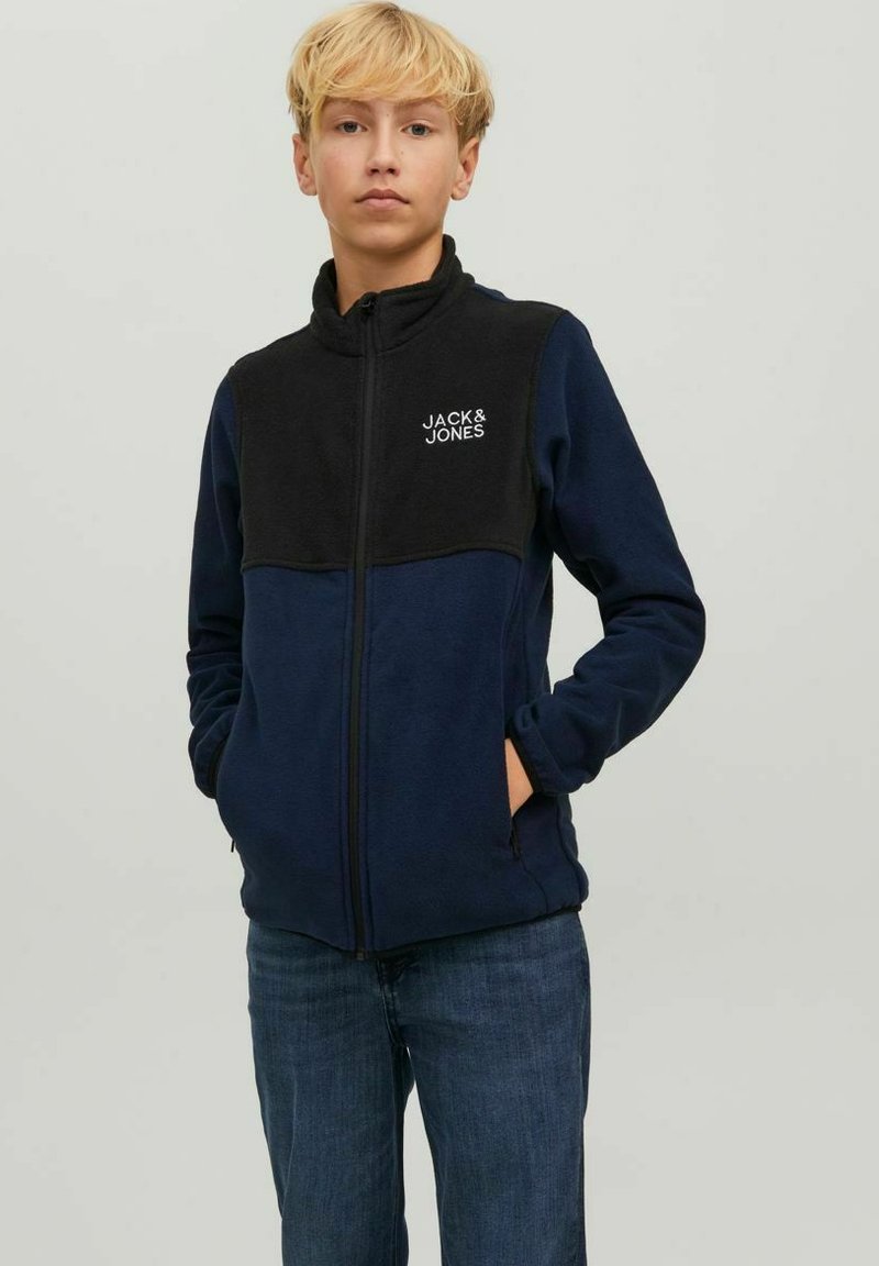 Jack & Jones Junior Fleece jacket - navy blazer/dark blue - Zalando.de