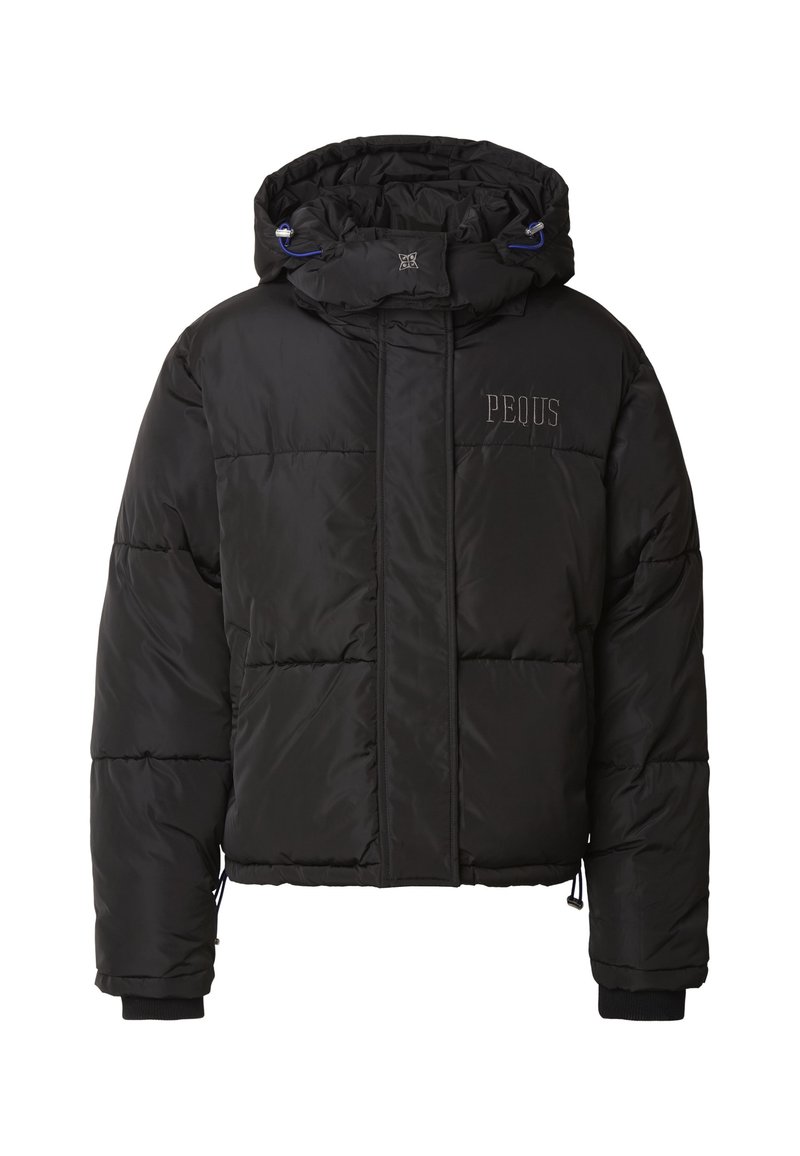 PEQUS CHEST LOGO PUFFER - Winterjacke - black/schwarz - Zalando.at