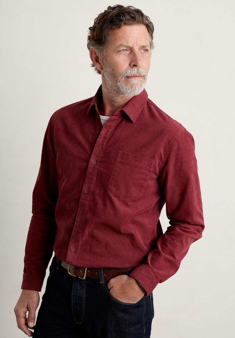 Seasalt Cornwall CANNIS CORD - Hemd - dark dahlia/rot - Zalando.de