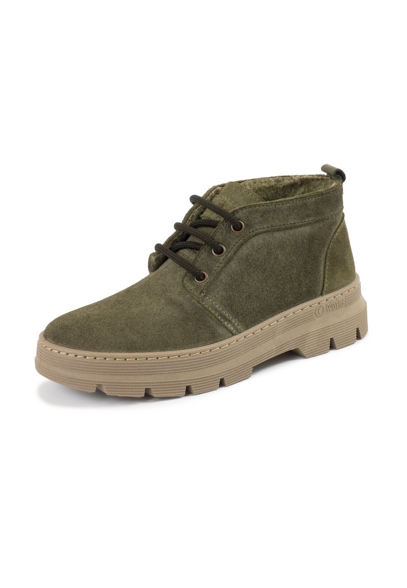 Natural World LIS - Plateaustiefelette - castaño/oliv - Zalando.de