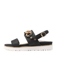 Queen Helena Y6008 - Sandali con zeppa - nero - Zalando.it