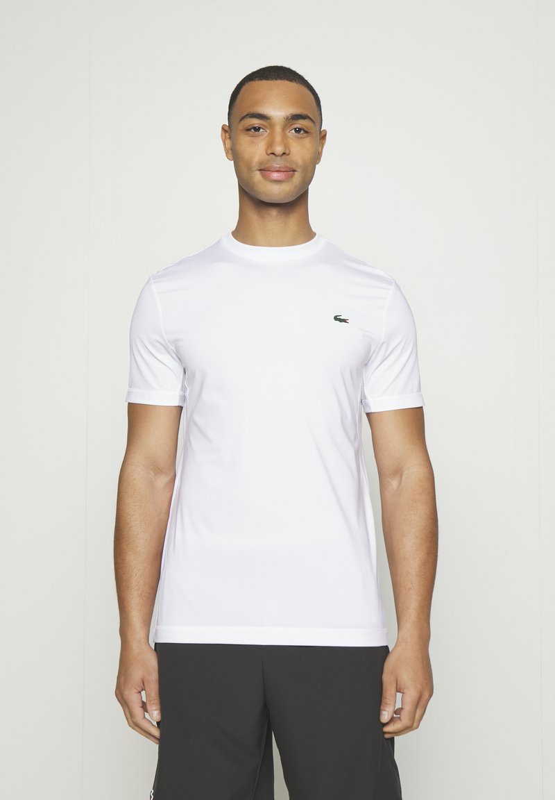 Lacoste Sport ACTIVE TRAINING T-SHIRT - Sport T-shirt - white/wit - Zalando.nl