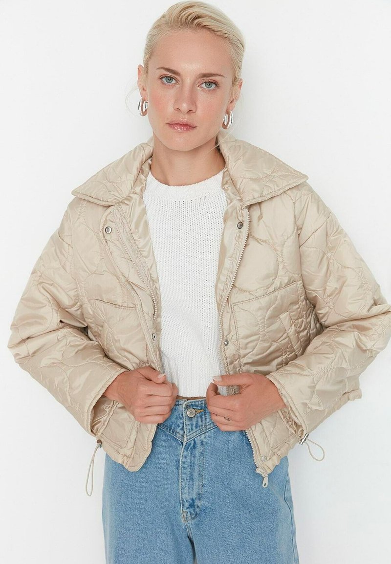 Trendyol Light jacket - beige - Zalando