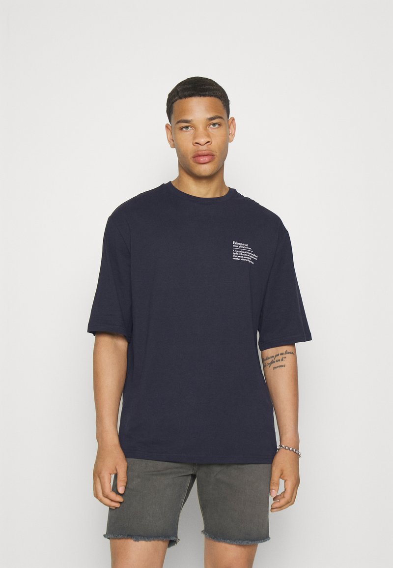 YOURTURN UNISEX - Print T-shirt - black - Zalando.de