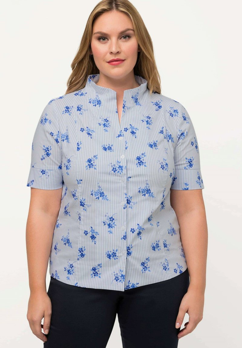 Ulla Popken Overhemdblouse - light blue/lichtblauw - Zalando.nl