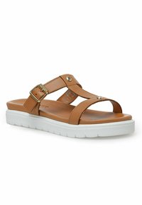 Nine West OUTDOOR REBE - Mules - tan/marron clair - ZALANDO.FR