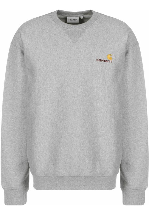Carhartt WIP AMERICAN SCRIPT - Sweater - grey/lichtgrijs gemêleerd ...