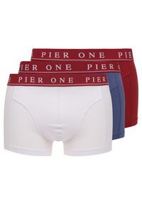 Pier One 3 PACK - Trunks - blue/white/red/red - Zalando.co.uk