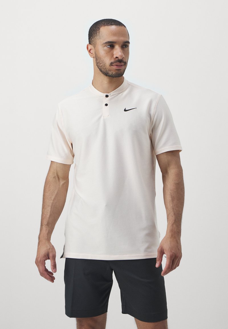 Nike Golf DRI FIT TOUR TEXTURE - Polo shirt - guava ice/black/light ...